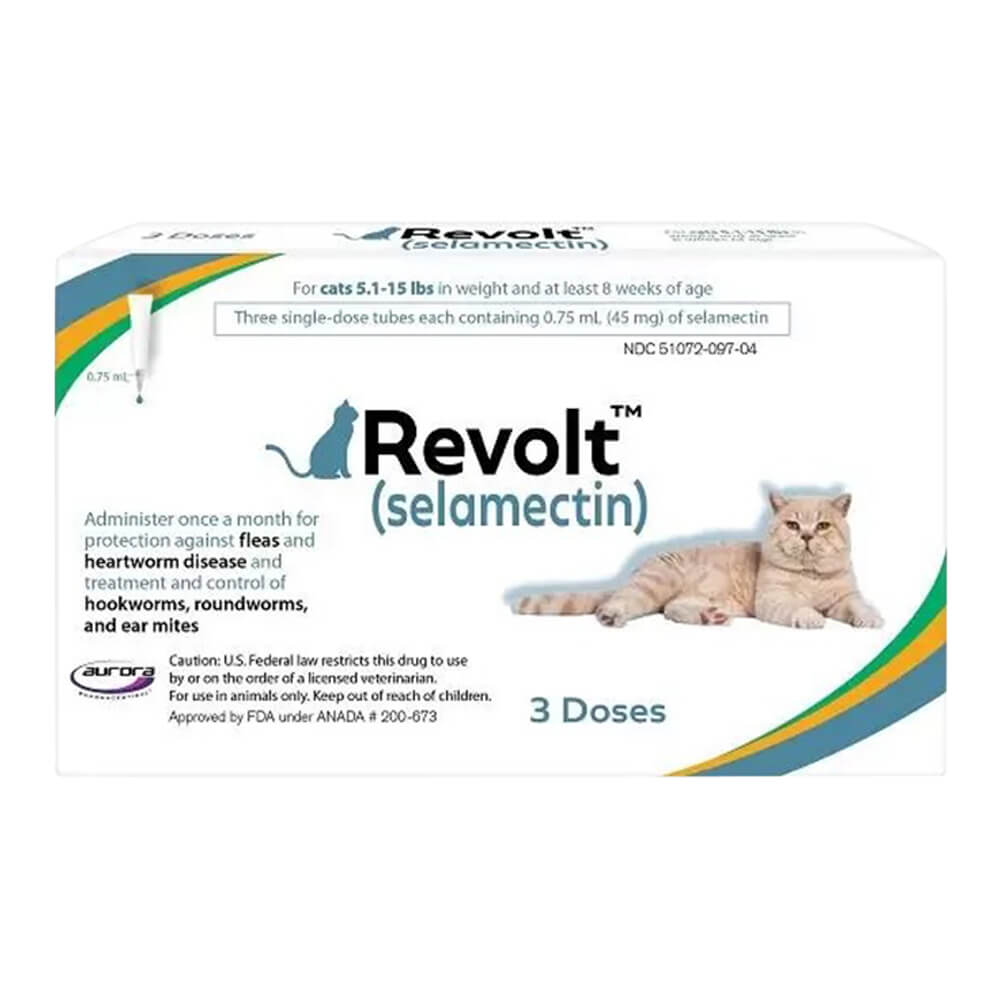 Rx Revolt (selamectin) for Cats 8 weeks or older — Lambert Vet Supplies