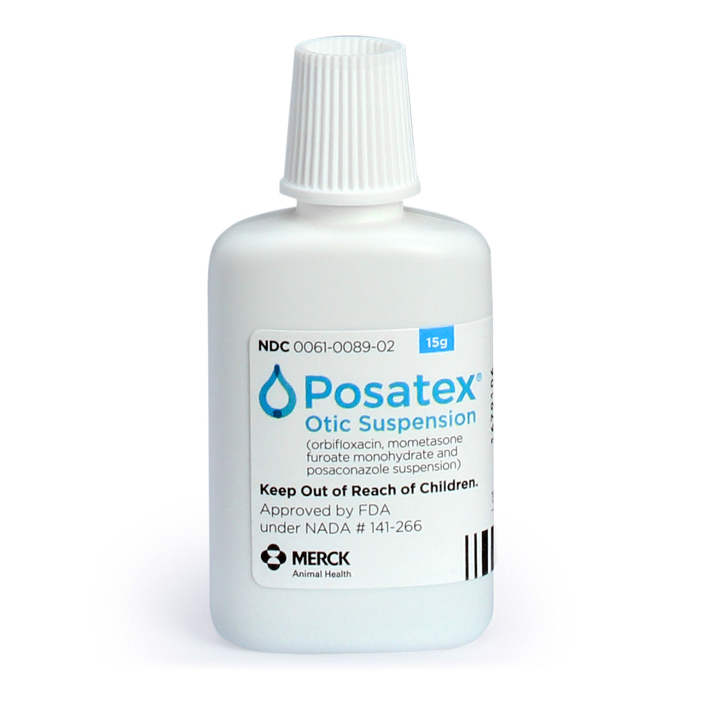 Rx Posatex Otic Ear Suspension for Dogs, 15 gm Bottle — Lambert Vet ...