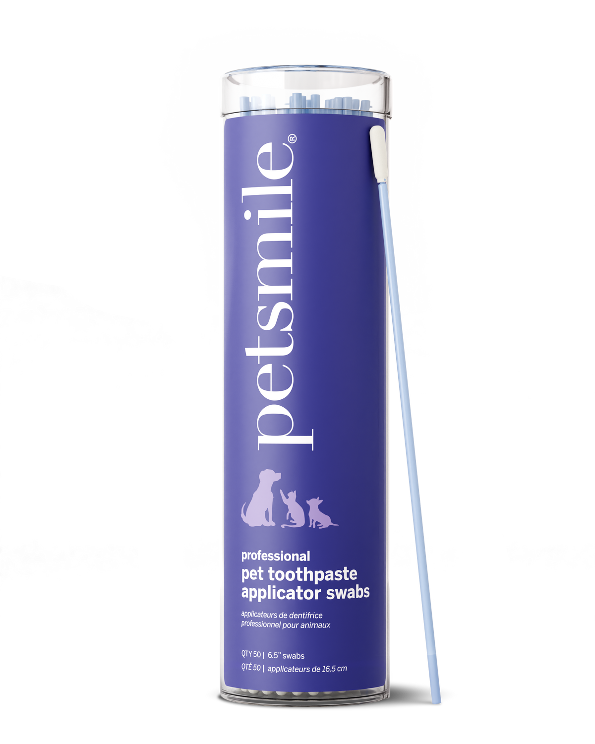 Petsmile Professional Pet Toothpaste Applicator Swabs, 50 count ...