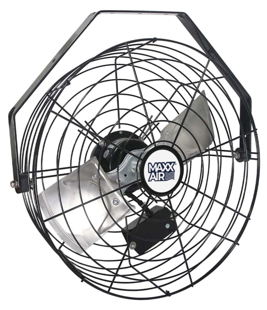 18" 3300 cfm High Velocity 3-Speed Ceiling/ Wall Mount Fan — Lambert ...