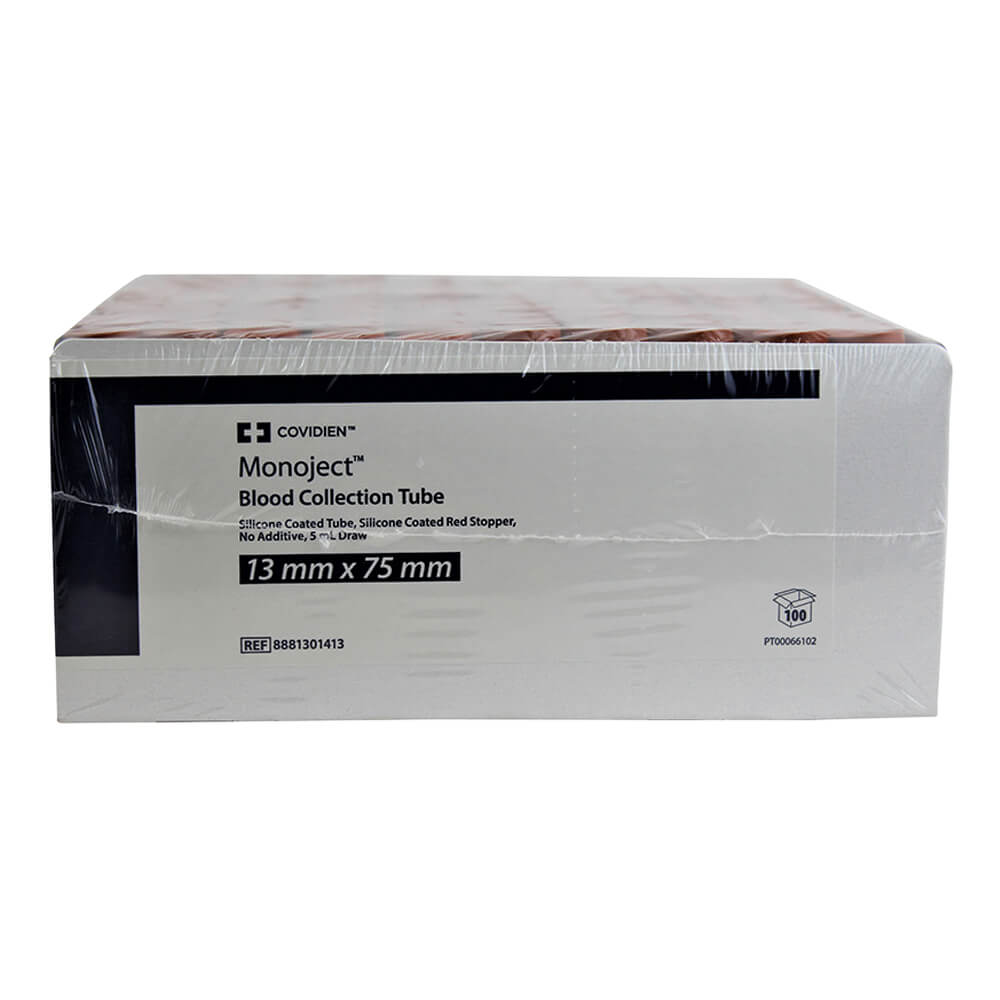 Rx Monoject Blood Collection Tubes, 5 mL, 100 count — Lambert Vet Supplies