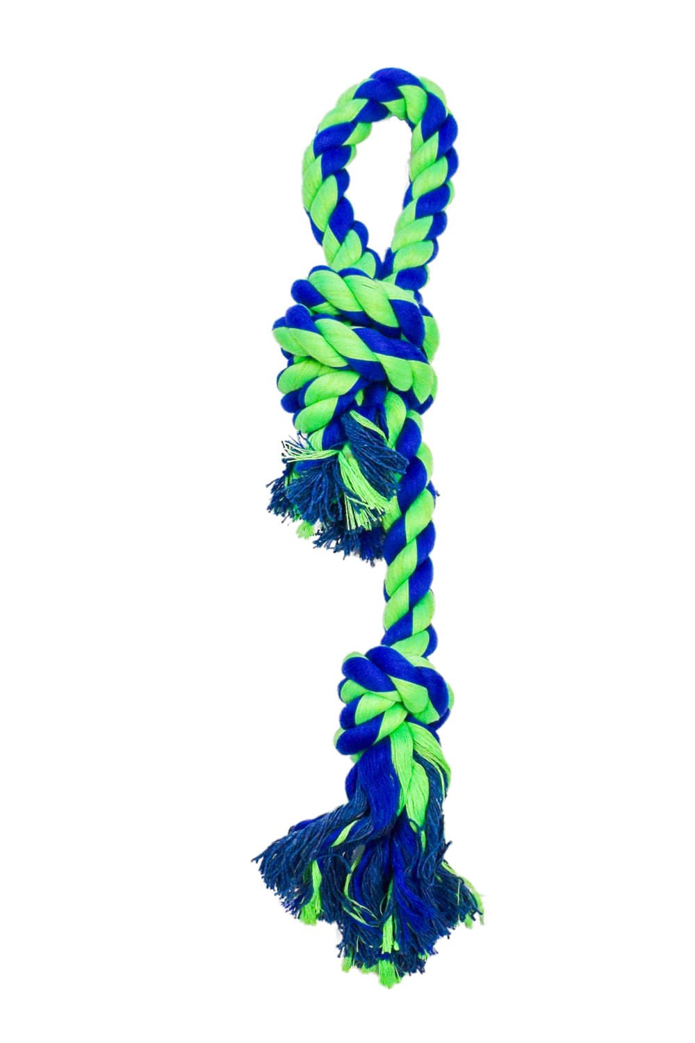 2 Knot Bone with Loop Handle Rope for dogs — Lambert Vet Supplies
