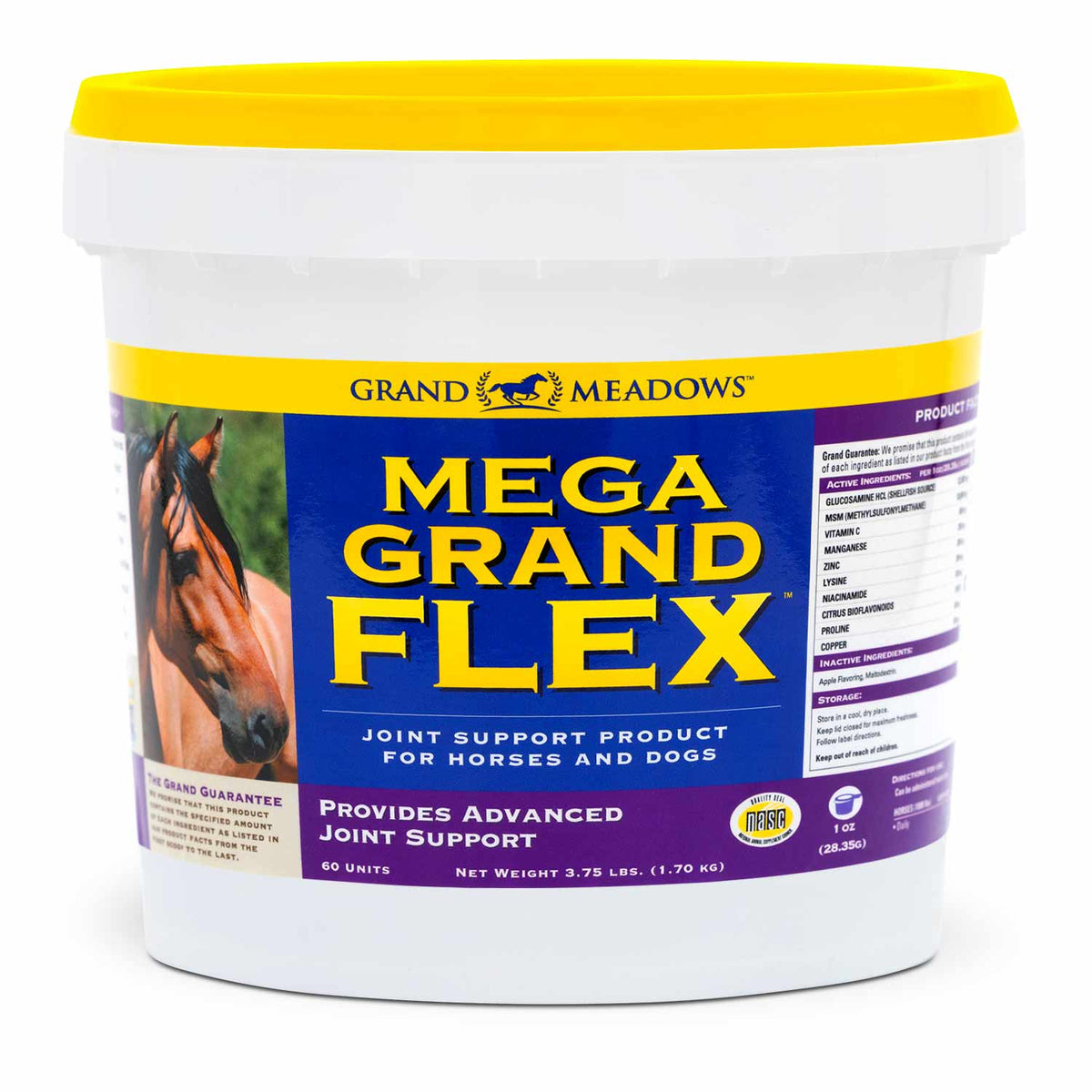 Mega Grand Flex Joint Supplement for Horses , Multiple Sizes — Lambert Vet Supplies