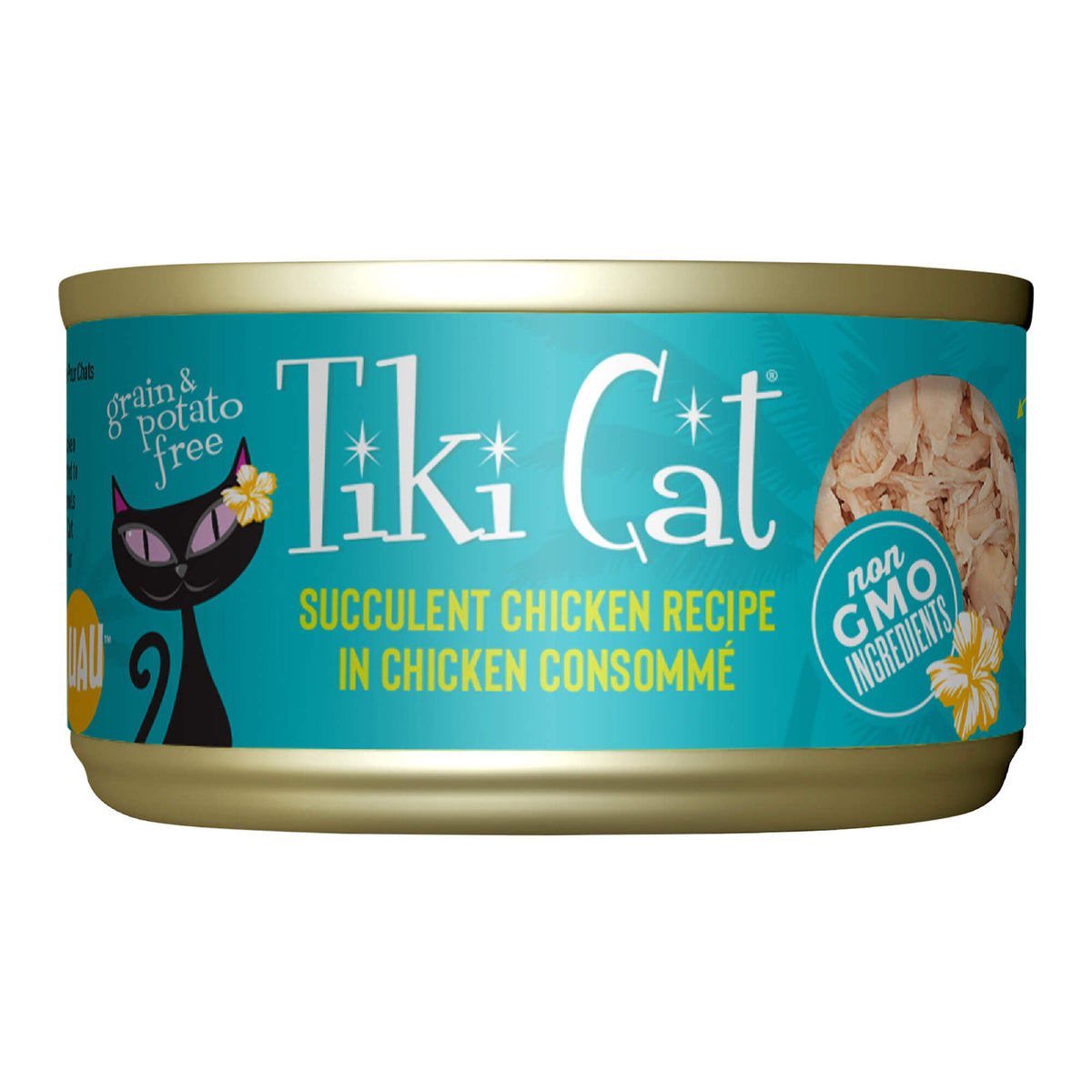 Tiki Cat Luau Wet Cat Food, Succulent Chicken Flavor — Lambert Vet Supplies
