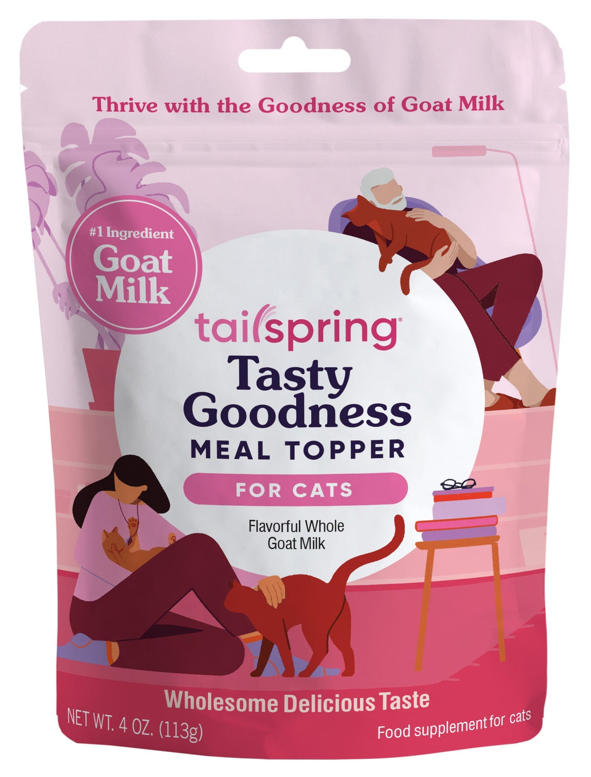 4 oz Cat Tasty Goodness Tailspring Meal Topper — Lambert Vet Supplies