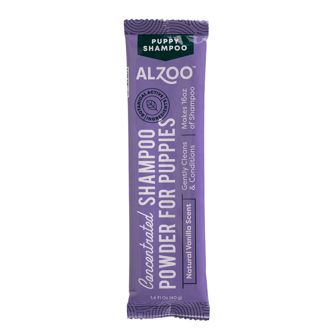 ALZOO Concentrated Dog Shampoo Powder Kit, 40g, 16oz — Lambert Vet Supplies