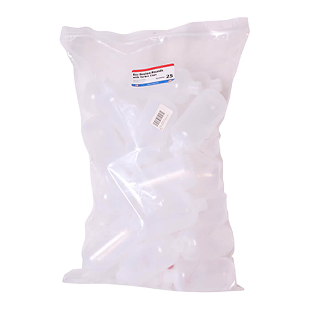 Boston Bottle (8 oz) with York Cap, 25 ct — Lambert Vet Supplies