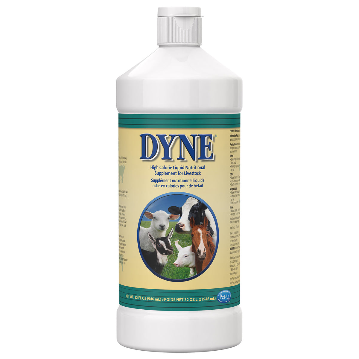 PetAg Dyne High Calorie Liquid Supplement for Livestock — Lambert Vet ...