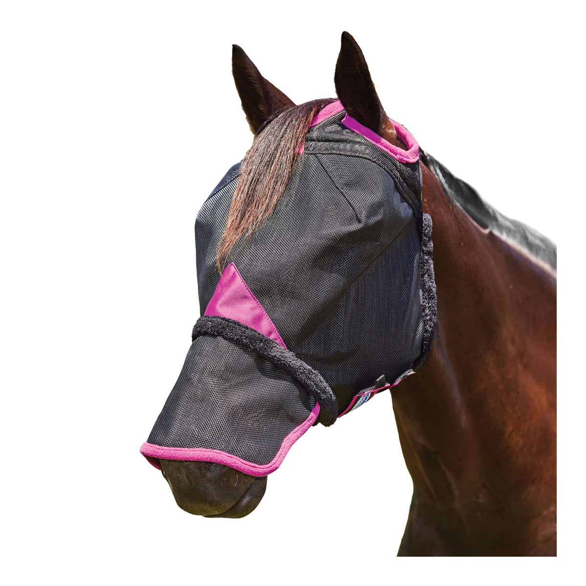 WeatherBeeta ComFITec Deluxe Durable Mesh Fly Mask with Nose — Lambert ...