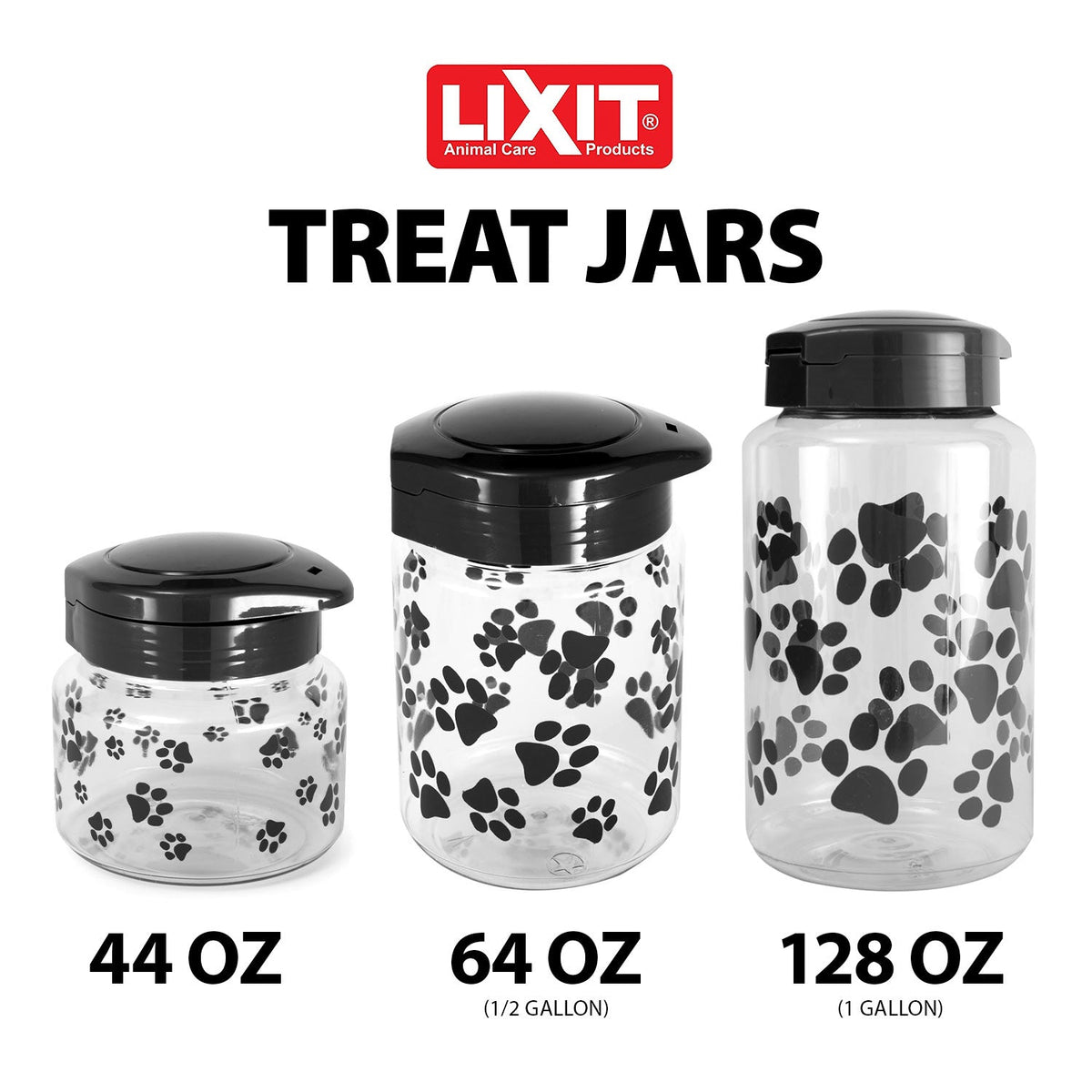 Lixit Treat Jars with Air Tight Lids — Lambert Vet Supplies