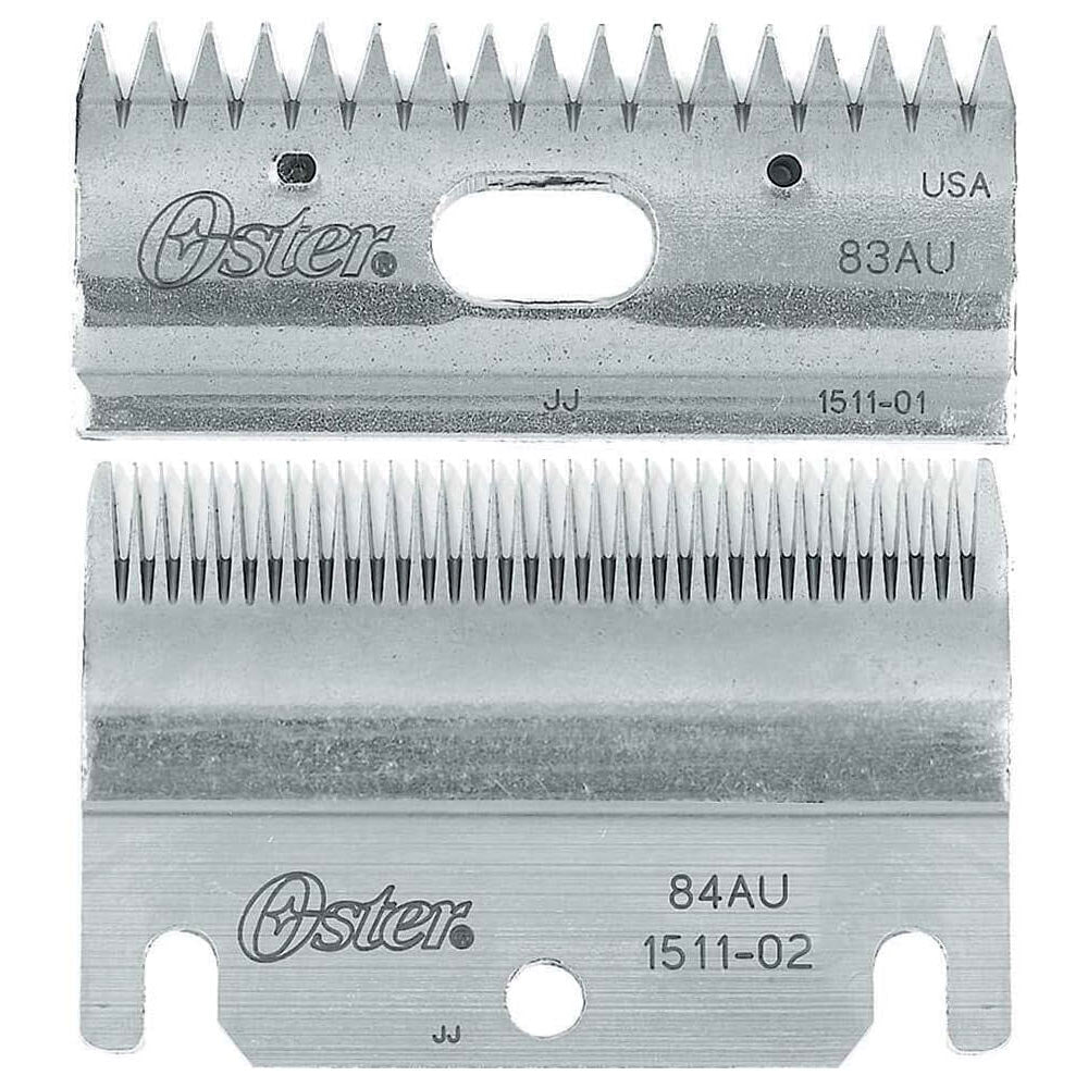 Oster 83AU + 84AU Clipmaster Blade Combo Set — Lambert Vet Supplies