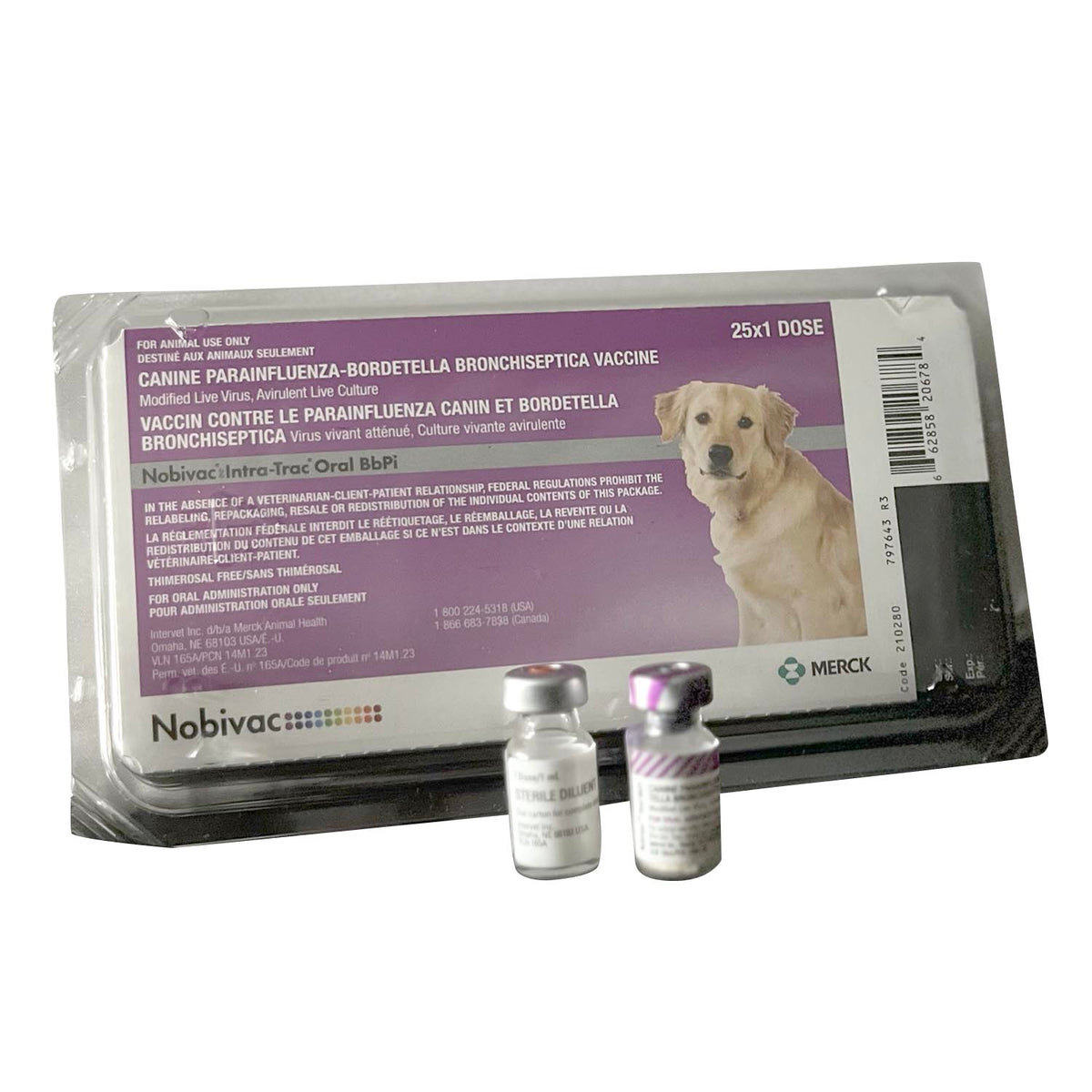 Nobivac Intra-Trac Oral BbPi Dog Vaccine — Lambert Vet Supplies