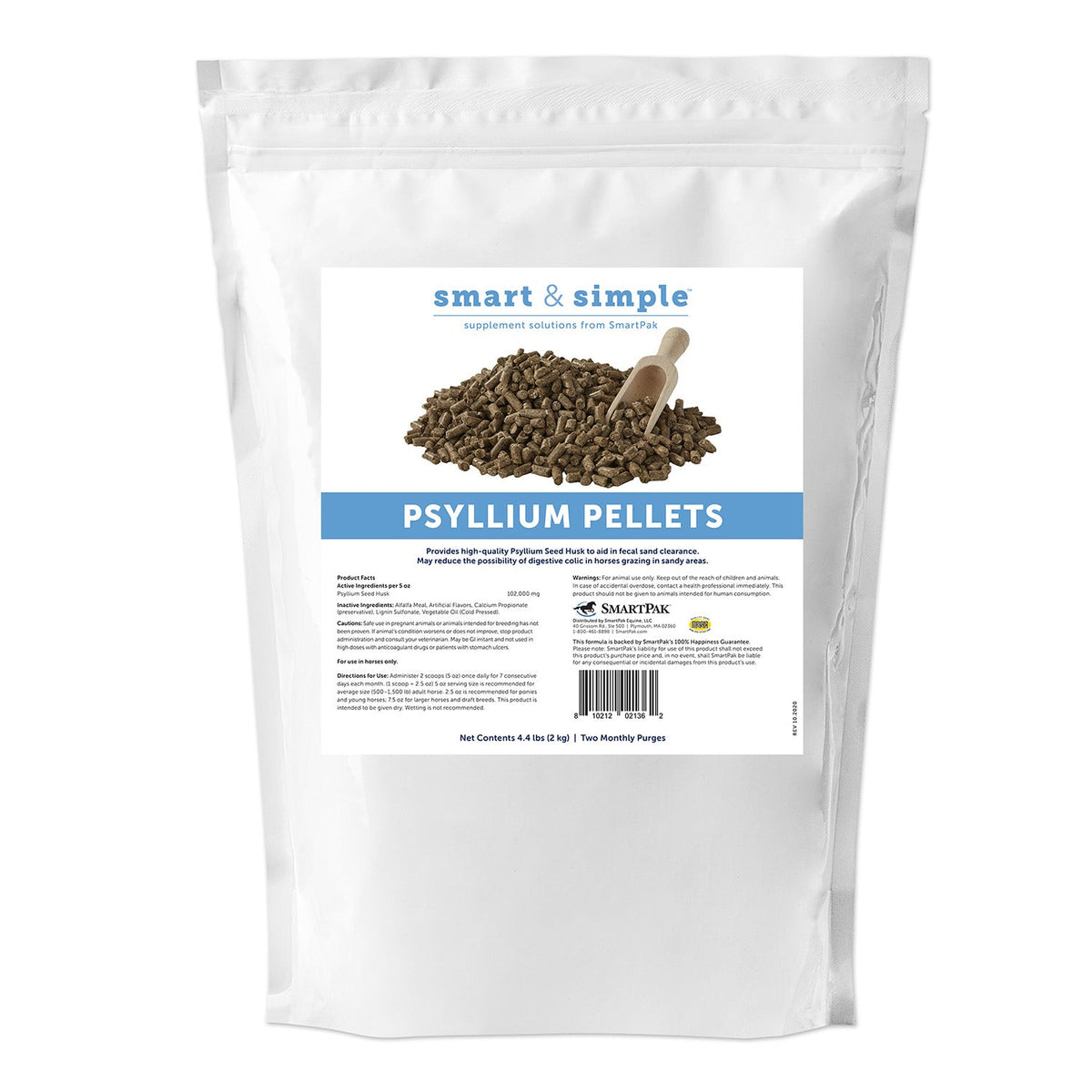 SmartEquine Smart & Simple Psyllium Pellets for Horses — Lambert Vet ...