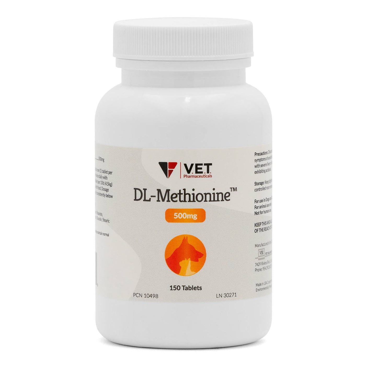 DL Methionine Tablets for Dogs & Cats — Lambert Vet Supplies