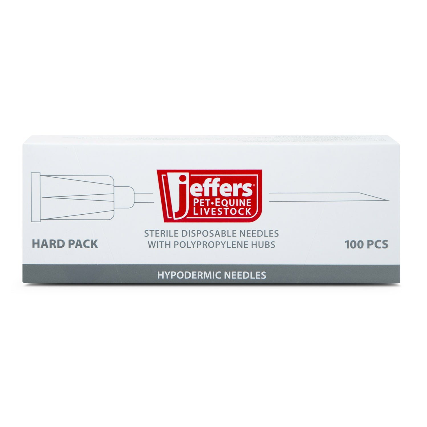 Jeffers Poly Hub Veterinary Hypodermic Needles, Boxes — Lambert Vet ...
