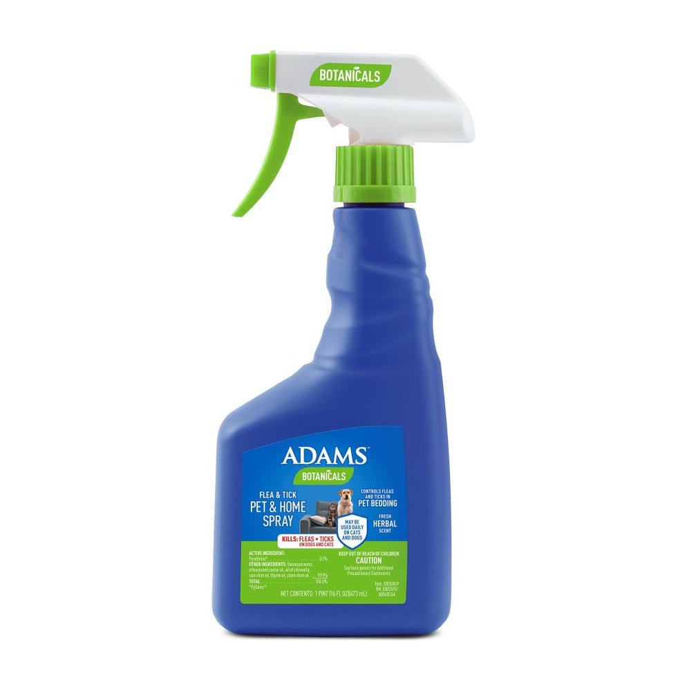 ADAMS Botanicals Flea and Tick Pet & Home Spray, 16 oz — Lambert Vet ...