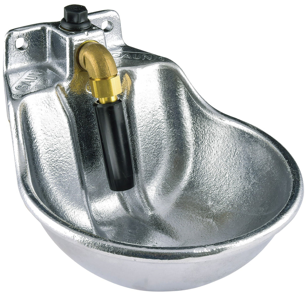 Aluminum Horse Push Waterer, 48 oz, 8-3/4" W x 4" D — Lambert Vet Supplies