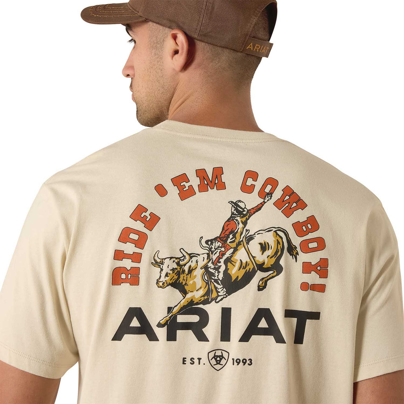 Ariat Mens Short Sleeve Shirt, Ride Em Cowboy - Multiple Colors ...