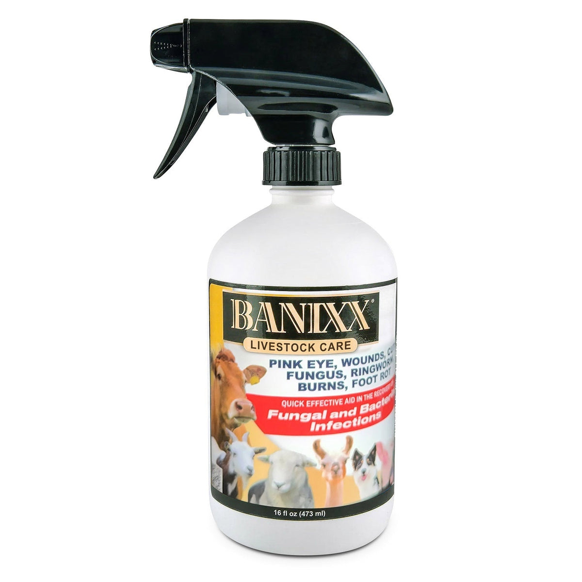 Banixx Livestock Wound Care Spray, 16 oz — Lambert Vet Supplies