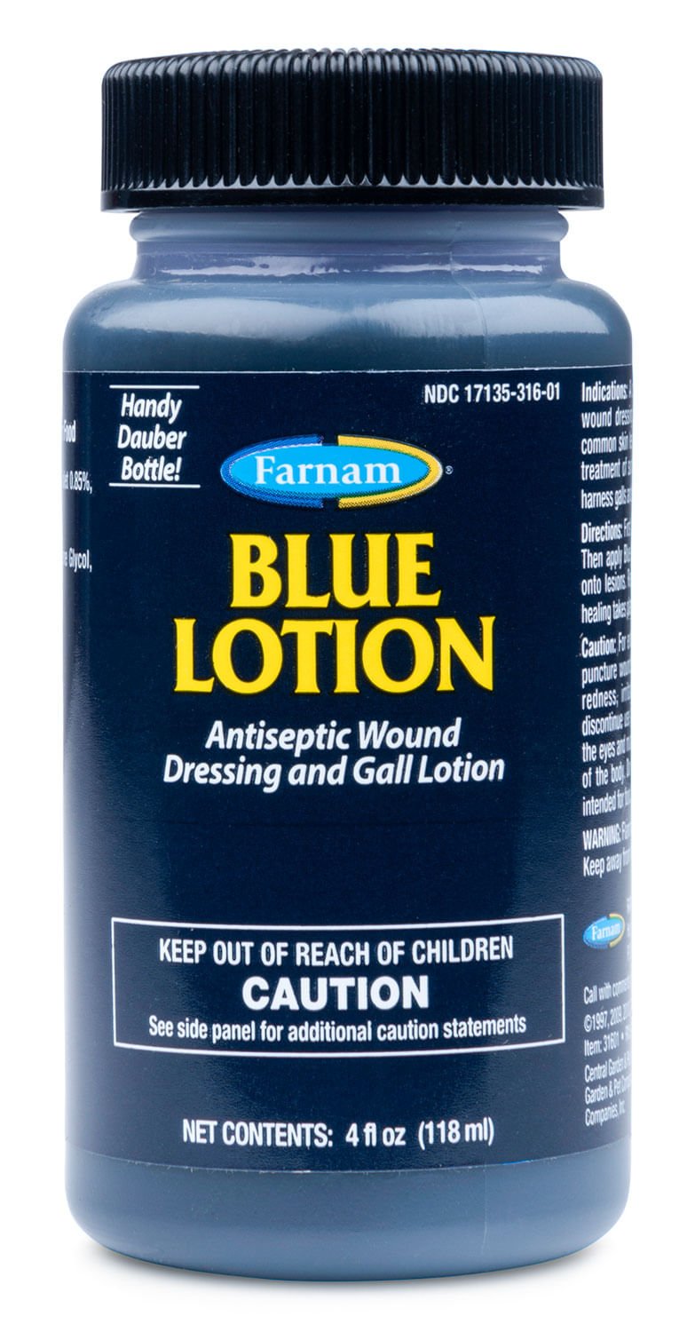 Blue Lotion Antiseptic Wound Dressing — Lambert Vet Supplies