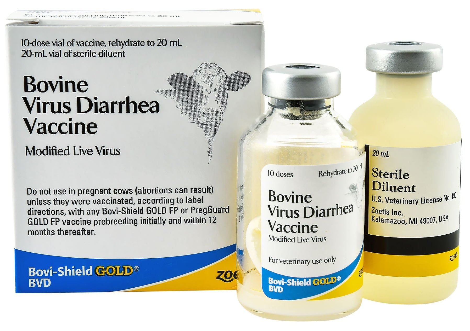 Zoetis Bovi-Shield Gold BVD Cattle Vaccine — Lambert Vet Supplies
