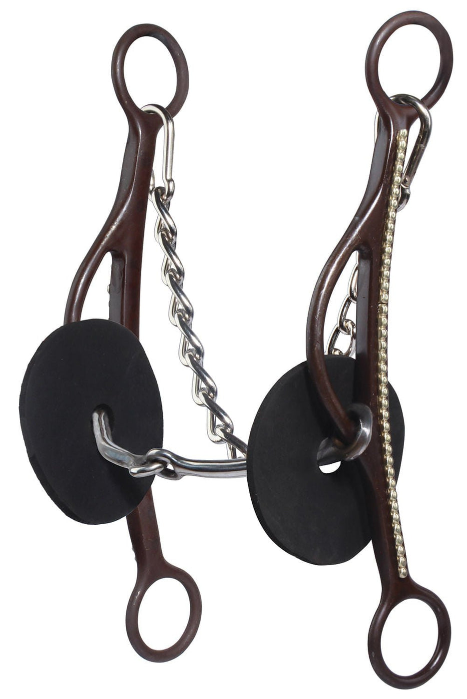 Brittany Pozzi Long Gag Series Smooth Snaffle Bit — Lambert Vet Supplies