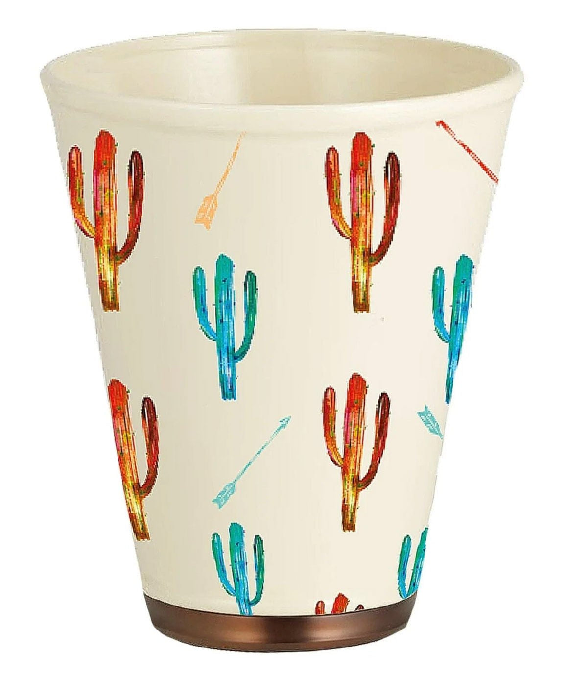 Ceramic Cactus Waste Basket by Paseo Road — Lambert Vet Supplies