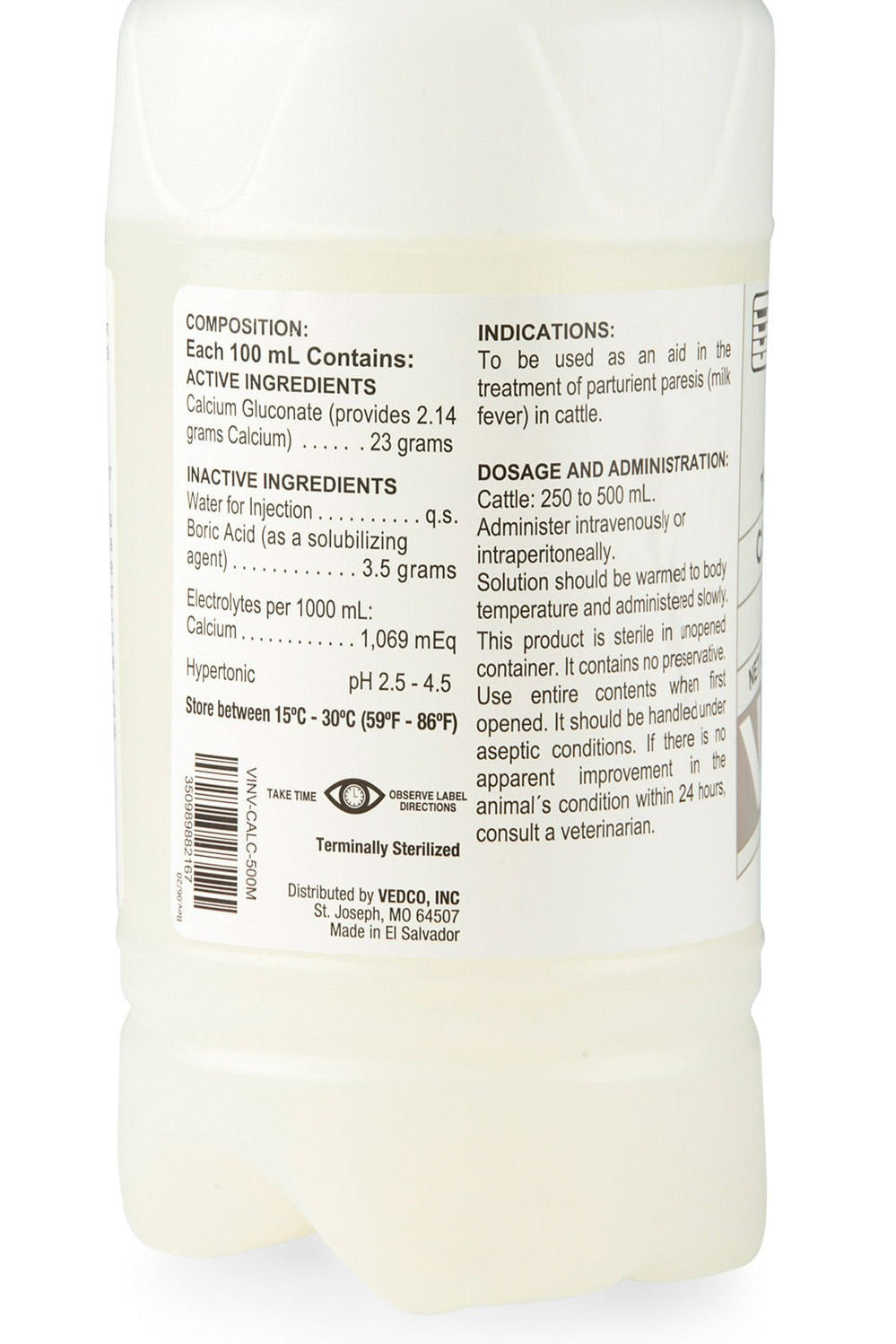 Calcium Gluconate Solution for Milk Fever — Lambert Vet Supplies