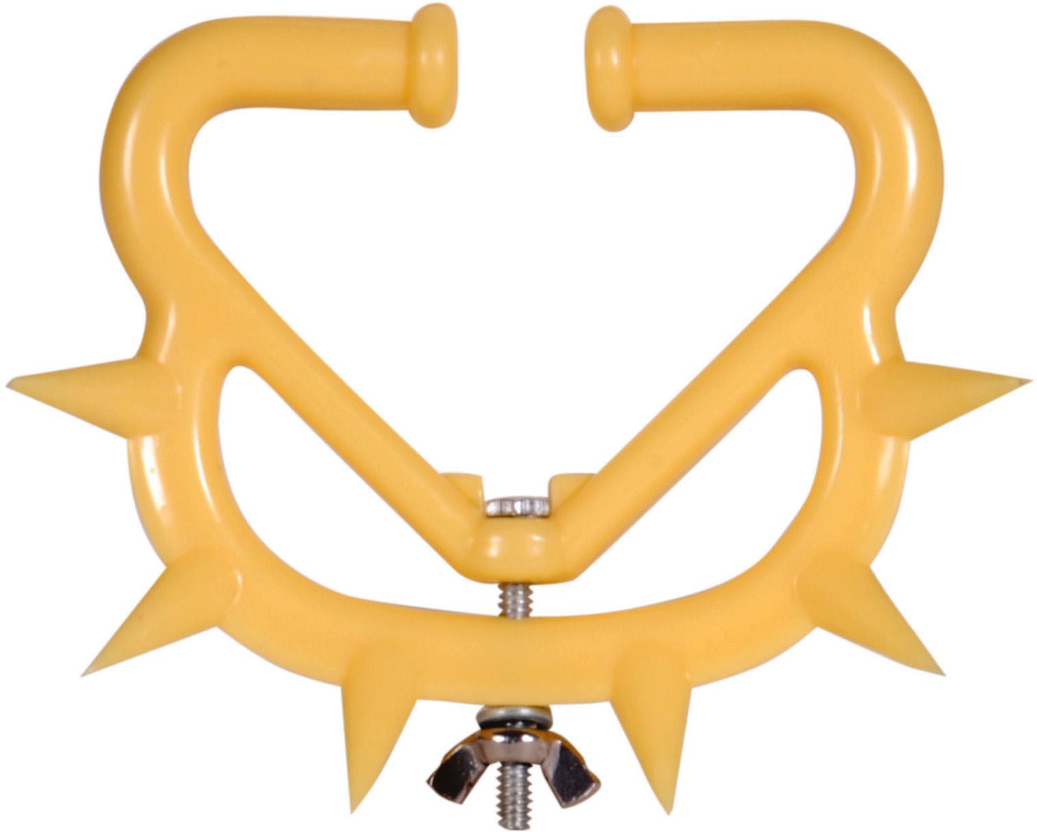 Nylon Calf Nose Weaner Device, Yellow — Lambert Vet Supplies