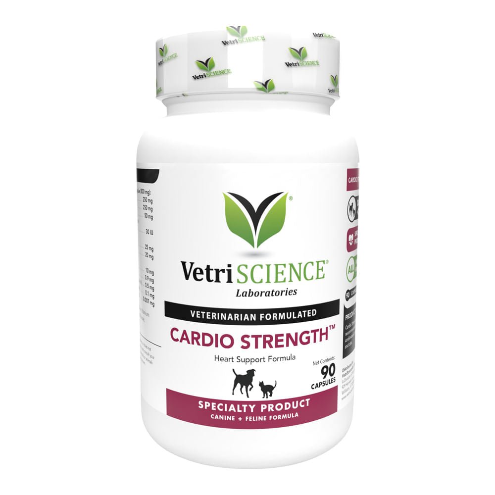 Cardio-Strength for Cats and Dogs , 90 Capsules — LVS