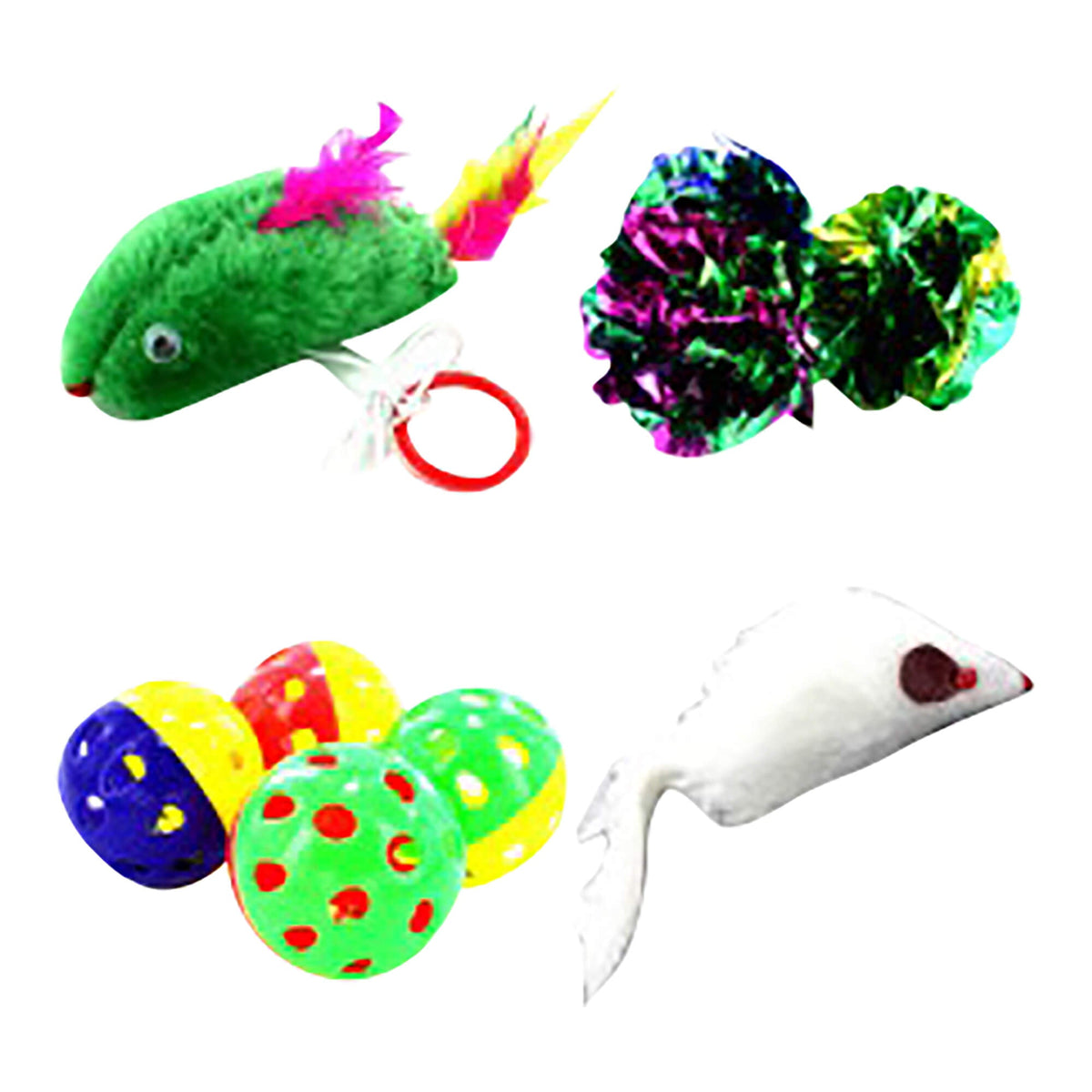 Duke's Assorted Cat Toys, 4 pack — Lambert Vet Supplies