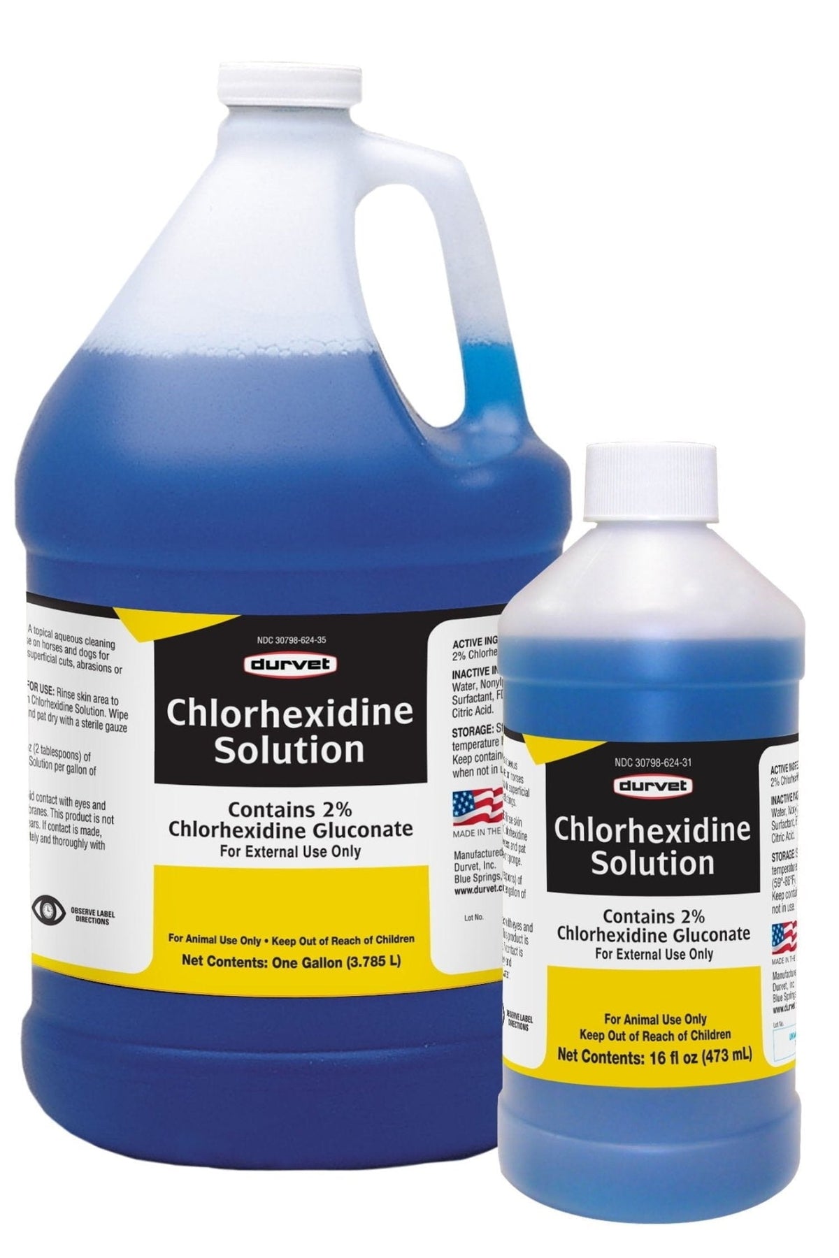Durvet Chlorhexidine Solution 2%, Gallon — Lambert Vet Supplies