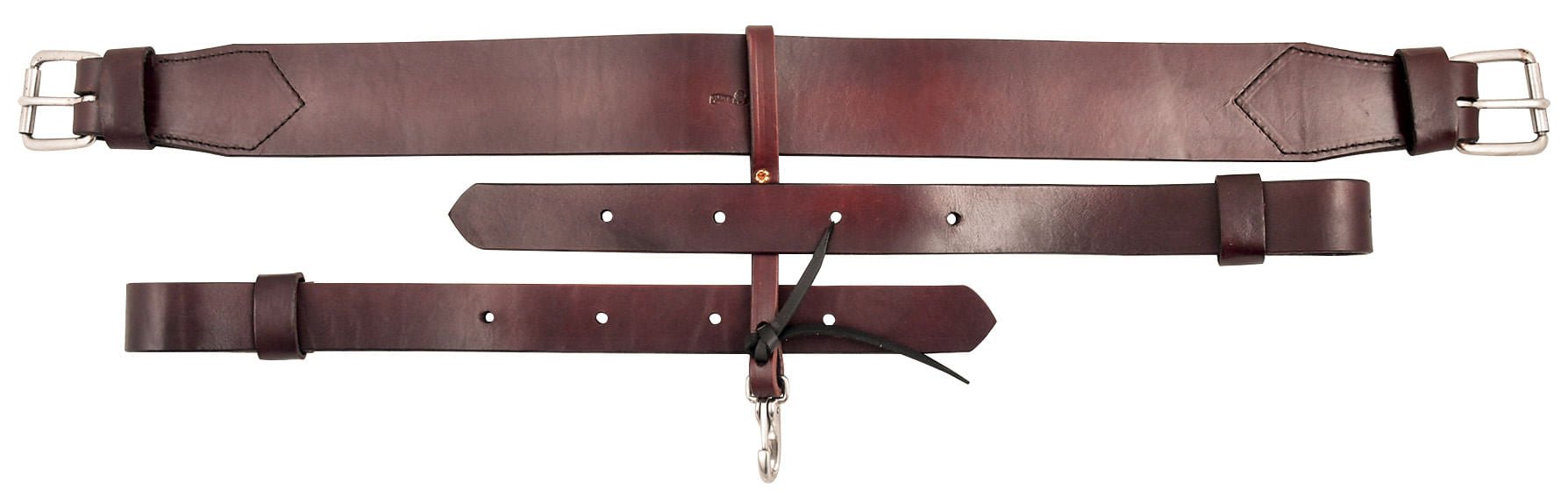 Circle Y 3" Smooth Flank Cinch Set for Horses, Walnut — Lambert Vet ...