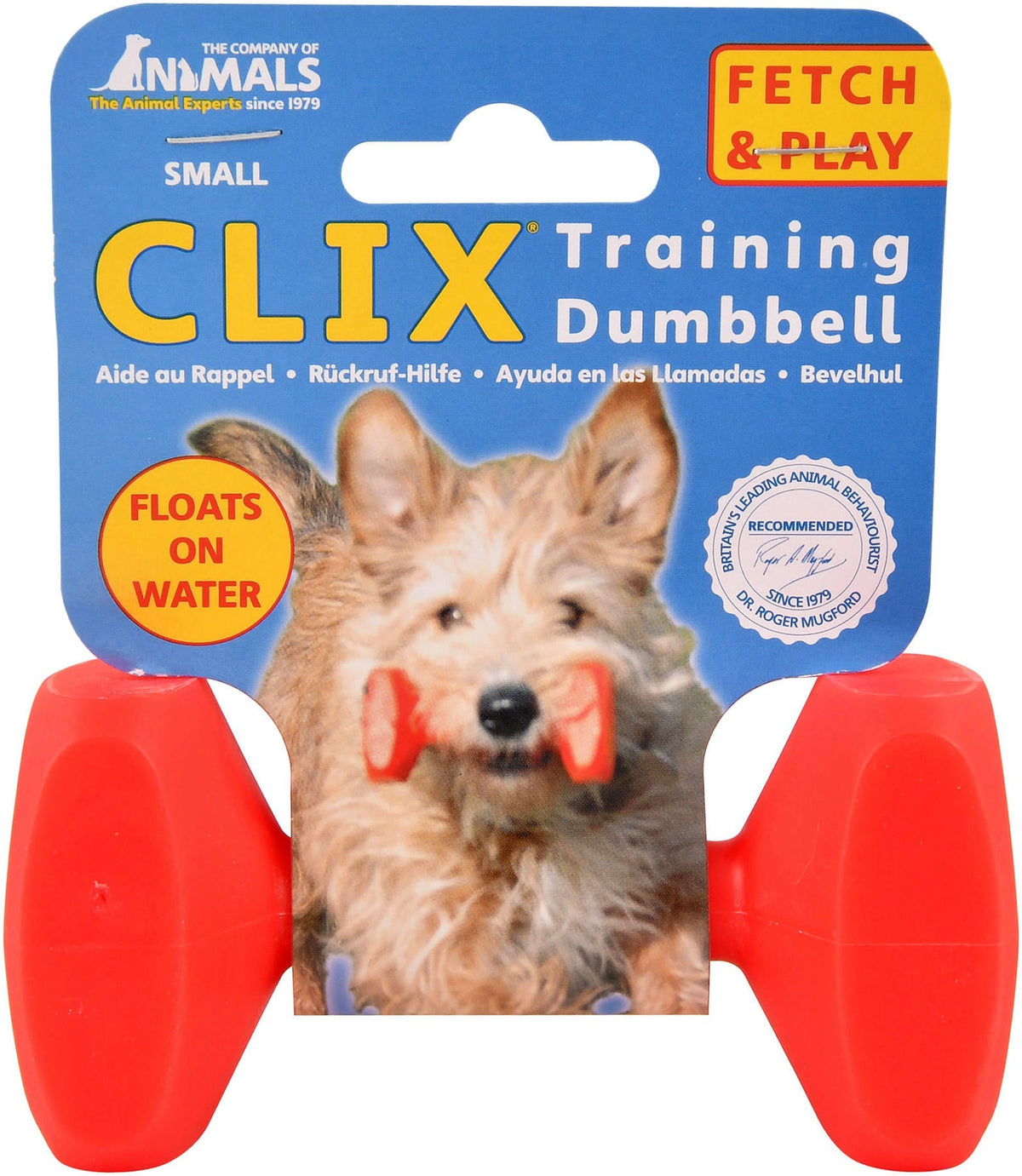 CLIX Training Dumbbells for Dogs, Red — Lambert Vet Supplies