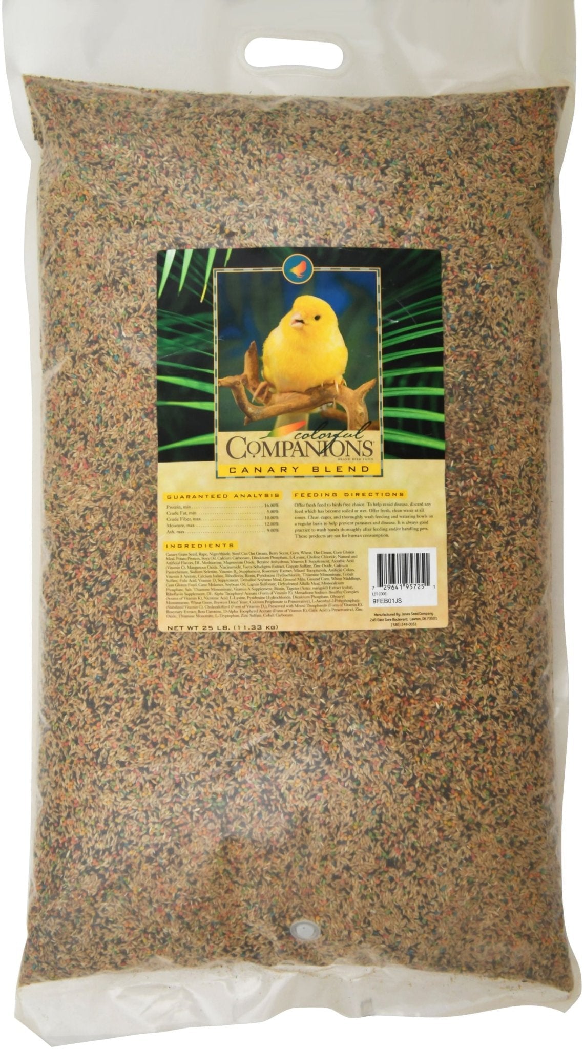 Colorful Companions Canary Blend, 25 lb — Lambert Vet Supplies