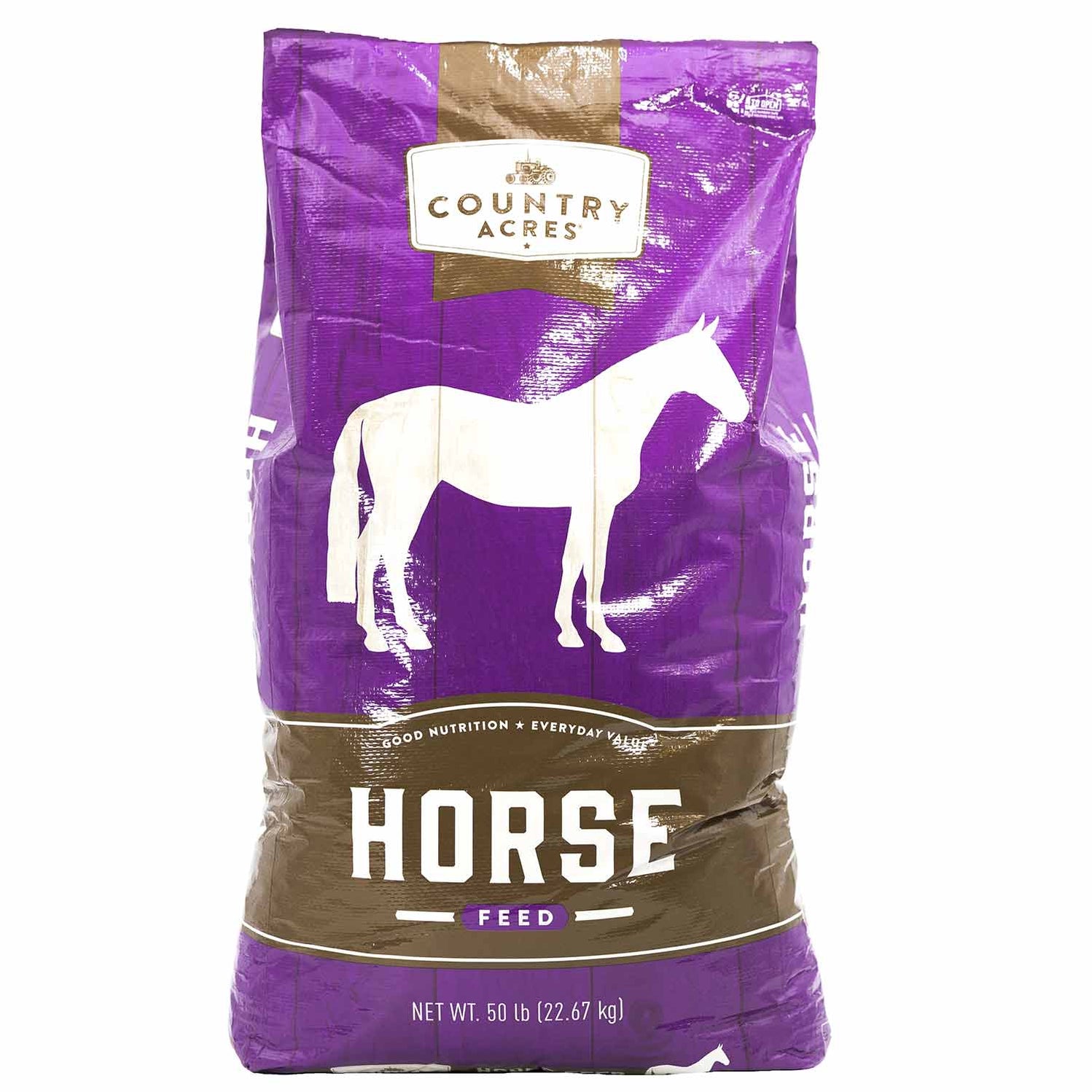 Purina Animal Nutrition, LLC - Country Road 12% Pellet Horse Feed, 50 ...