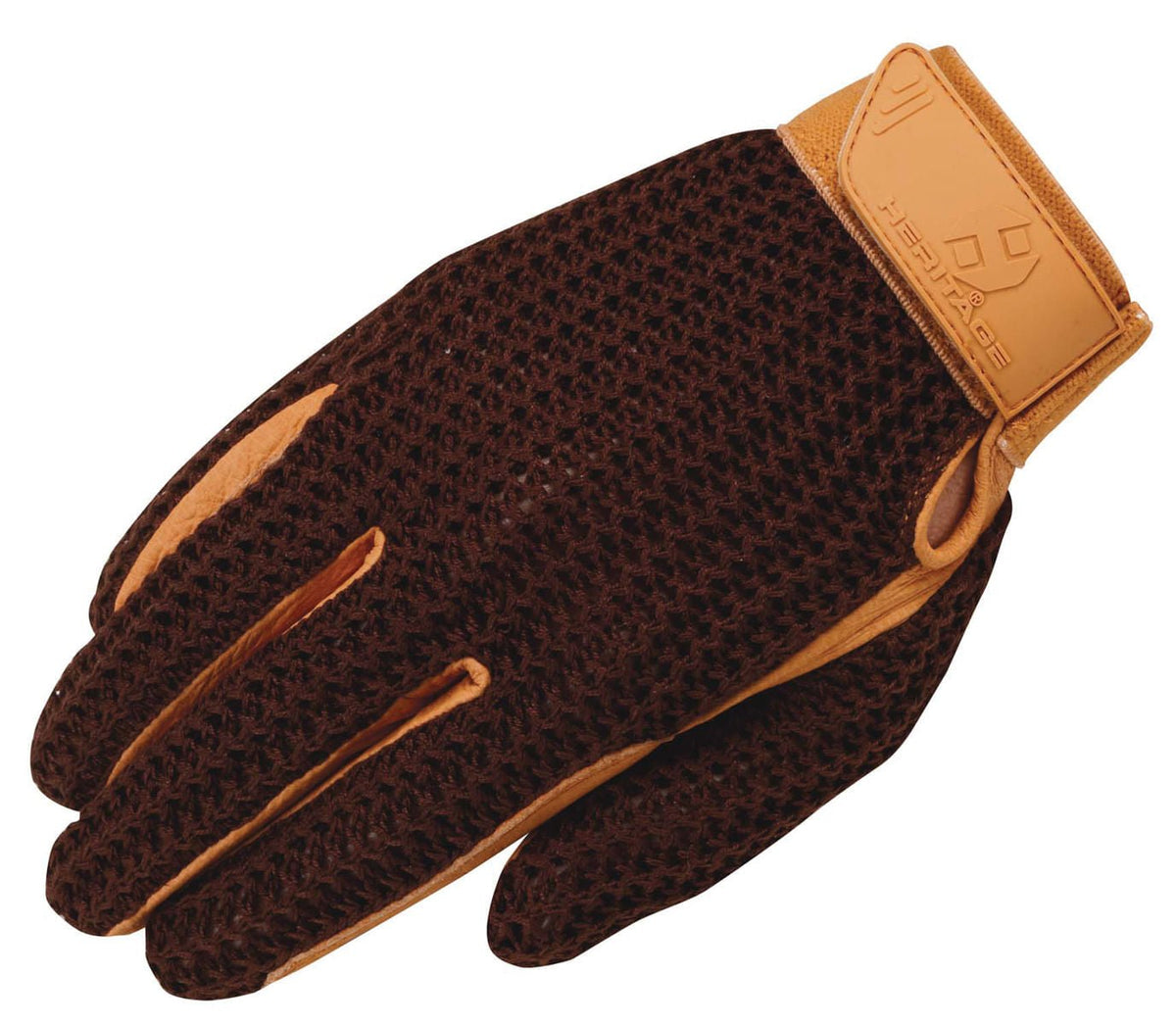 Crochet Riding Gloves by Heritage Gloves — Lambert Vet Supplies
