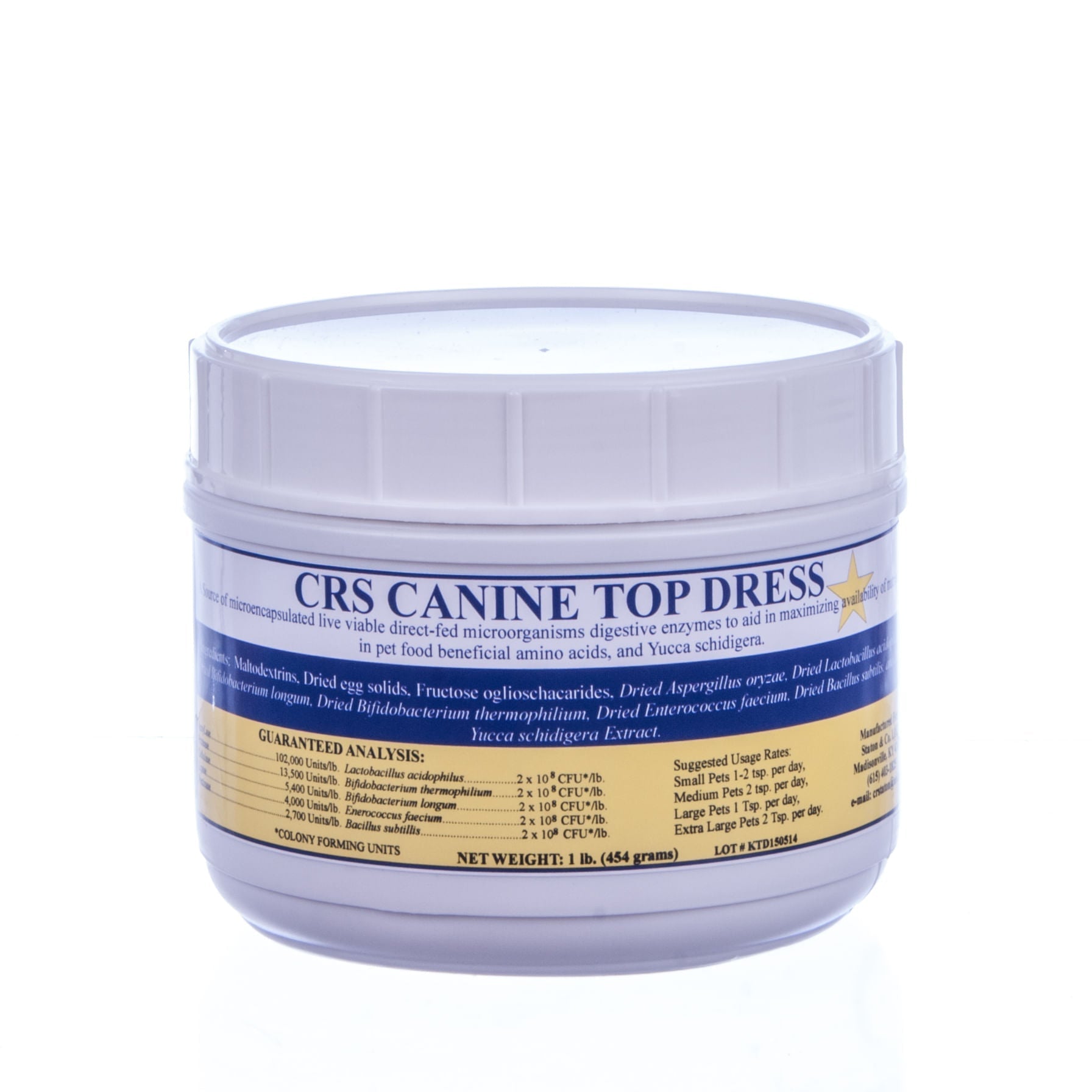 CRS Gold Canine Top Dress to Enhance Appetite — Lambert Vet Supplies