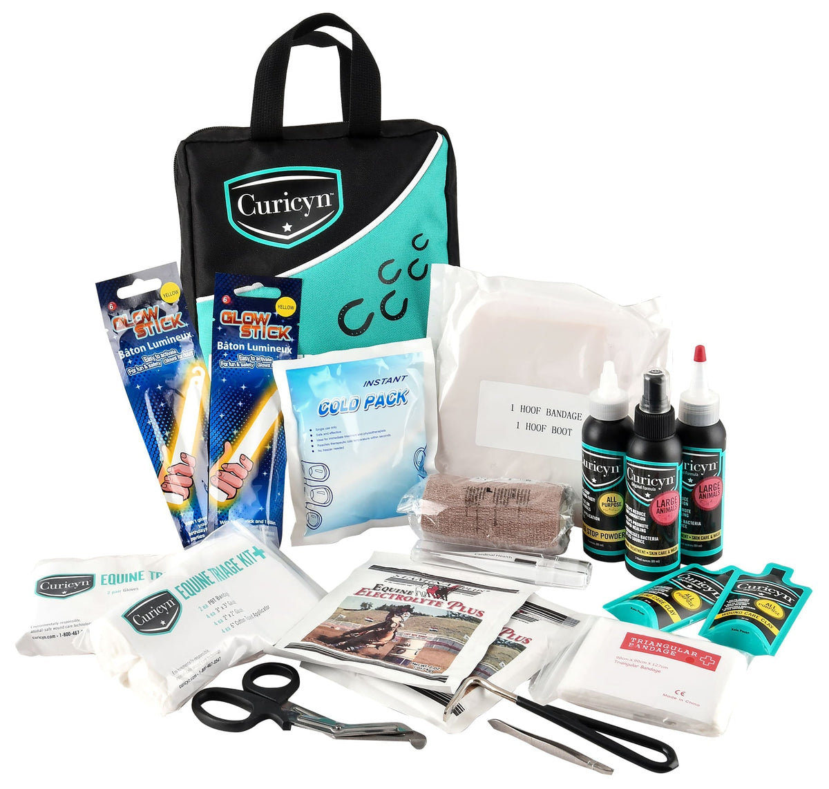 Curicyn Equine Triage First Aid Horse Kit — Lambert Vet Supplies