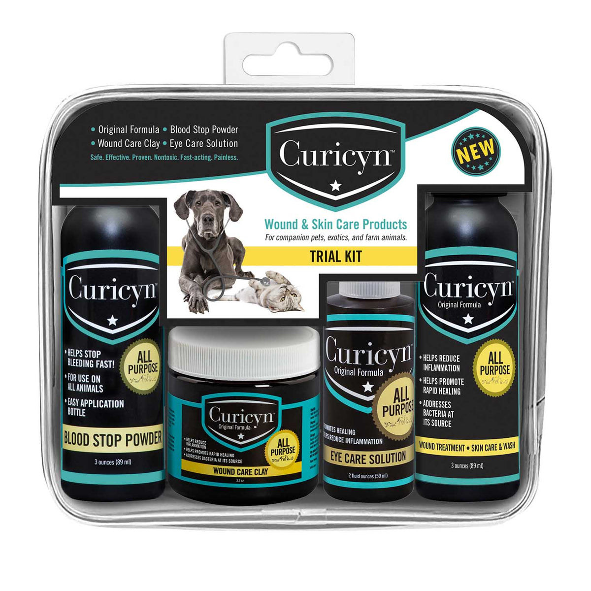 Curicyn Wound and Skin Care Kit, 4 piece — Lambert Vet Supplies