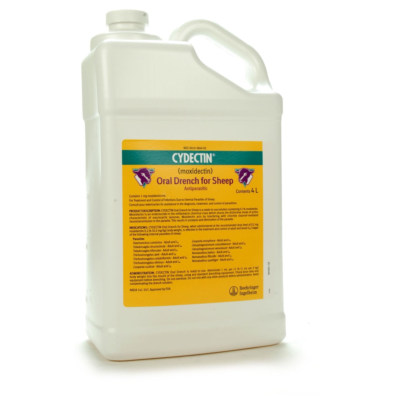 Cydectin Oral Sheep Drench Wormer by Elanco — Lambert Vet Supplies