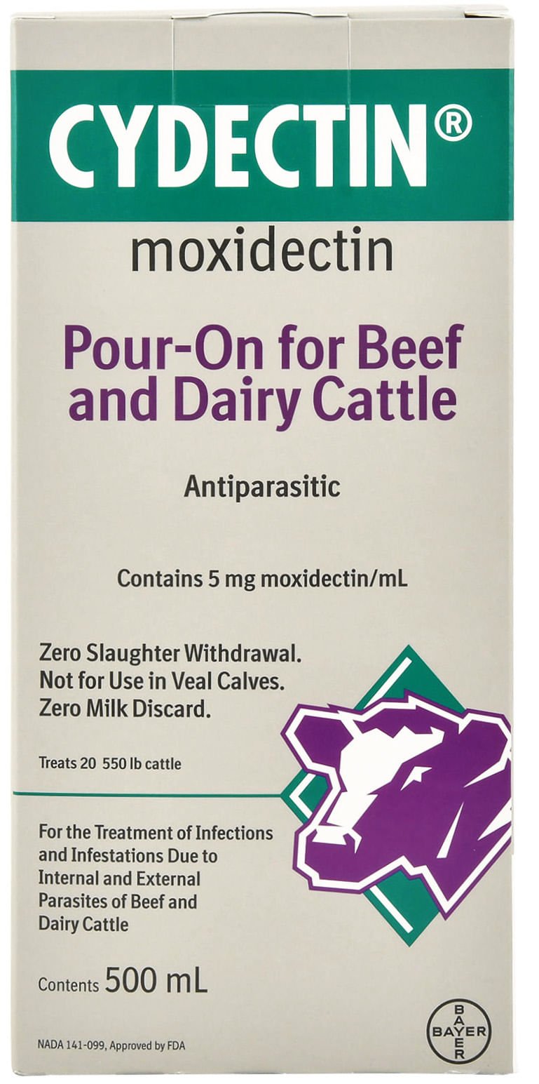 Cydectin Pour-On Dewormer for Beef & Dairy Cattle — Lambert Vet Supplies