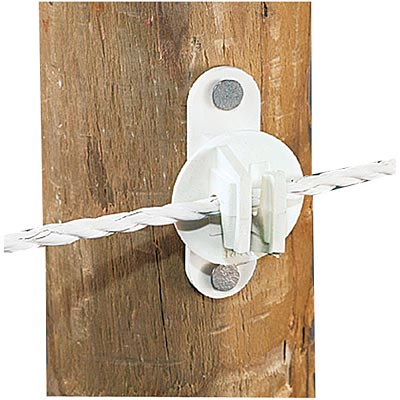 Dare Wood/Vinyl Post Insulator For Wire, pack of 25 — Lambert Vet Supplies