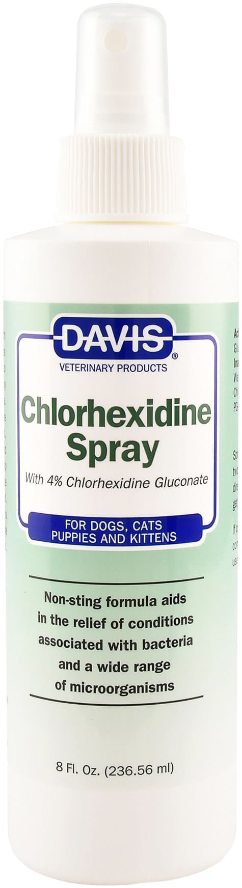 Davis 4% Chlorhexidine Spray — Lambert Vet Supplies