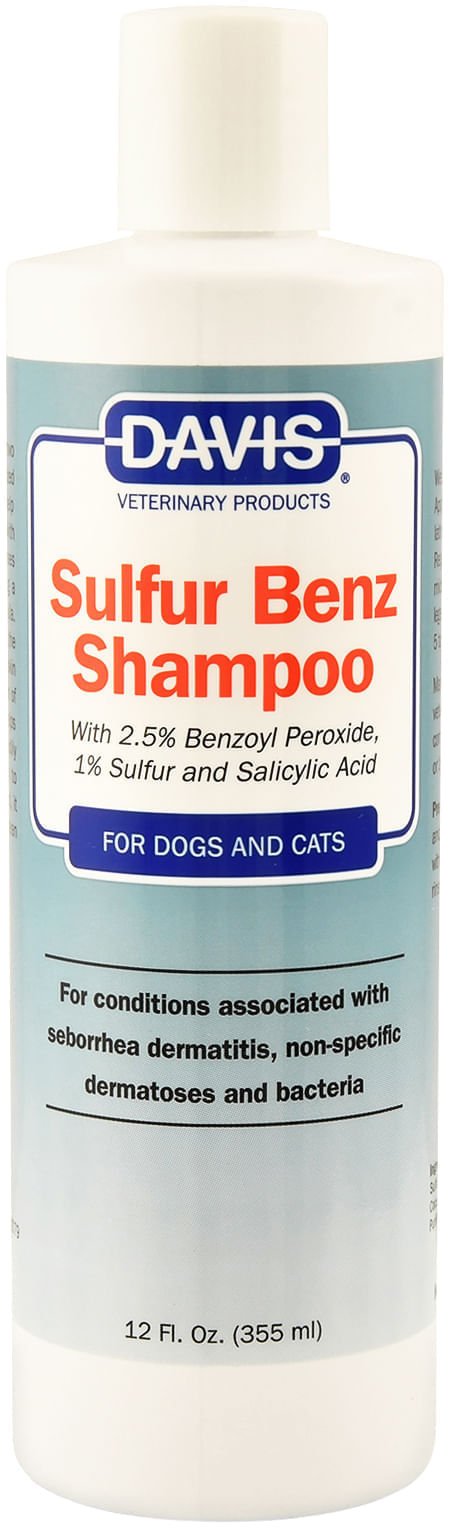 Davis Sulfur Benz (Benzoyl Peroxide) Shampoo for Dogs & Cats — Lambert ...