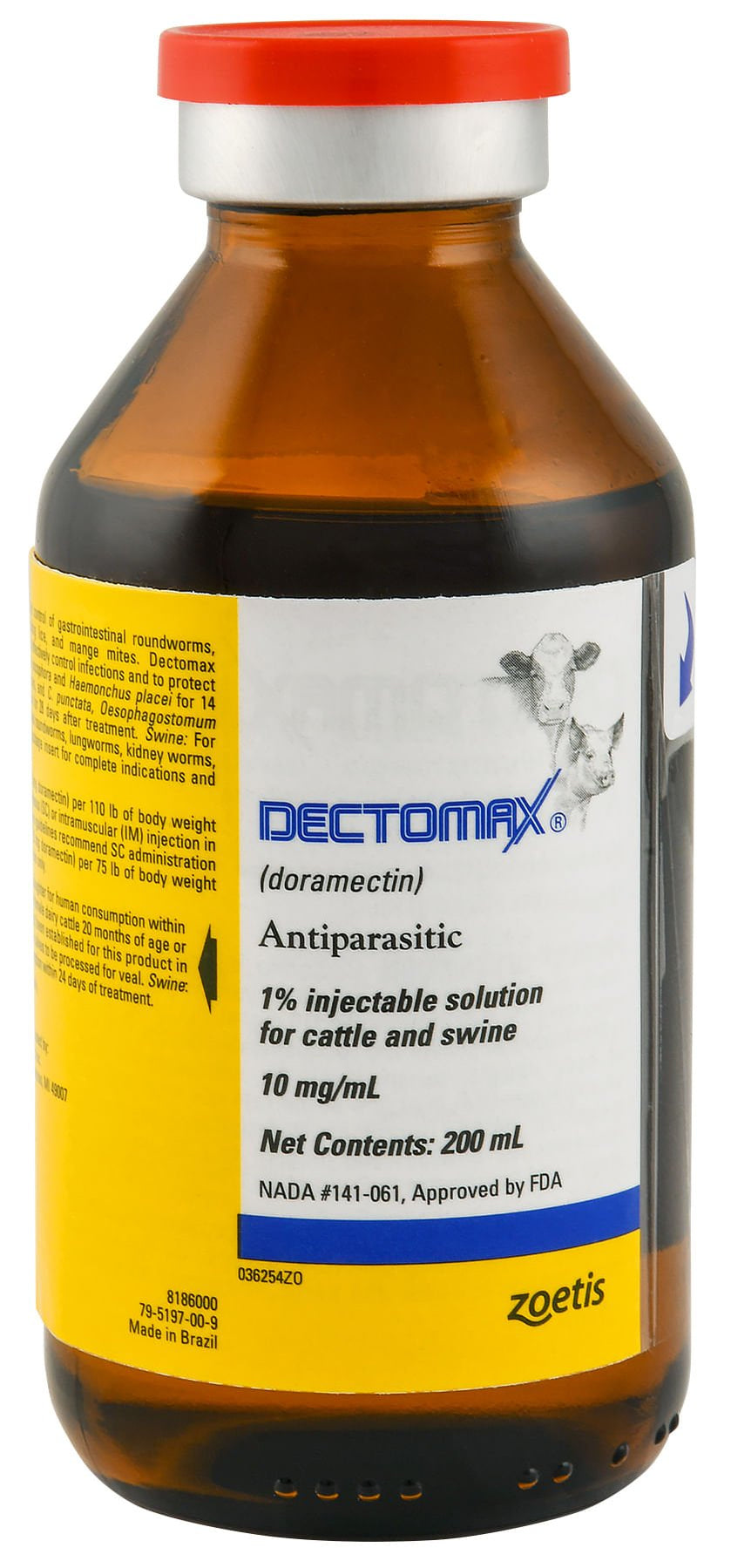 DectoMax Injectable Wormer (Doramectin) for Swine/ Cattle — Lambert Vet ...