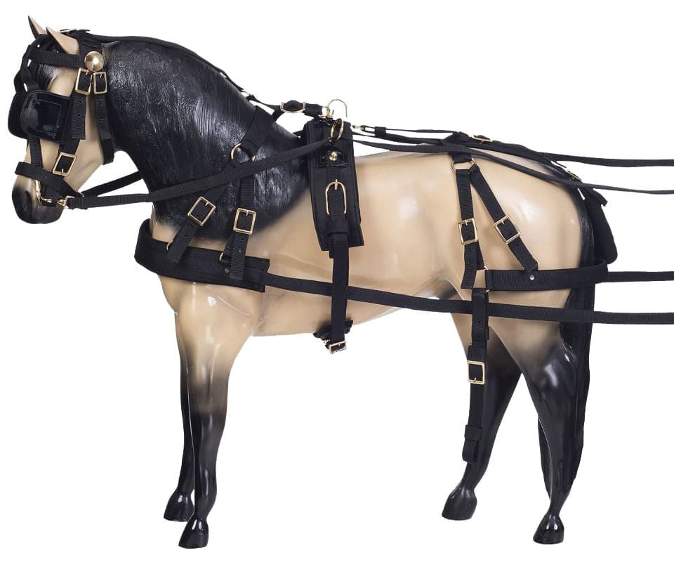 Deluxe Nylon Miniature Horse Harness for Driving — Lambert Vet Supplies