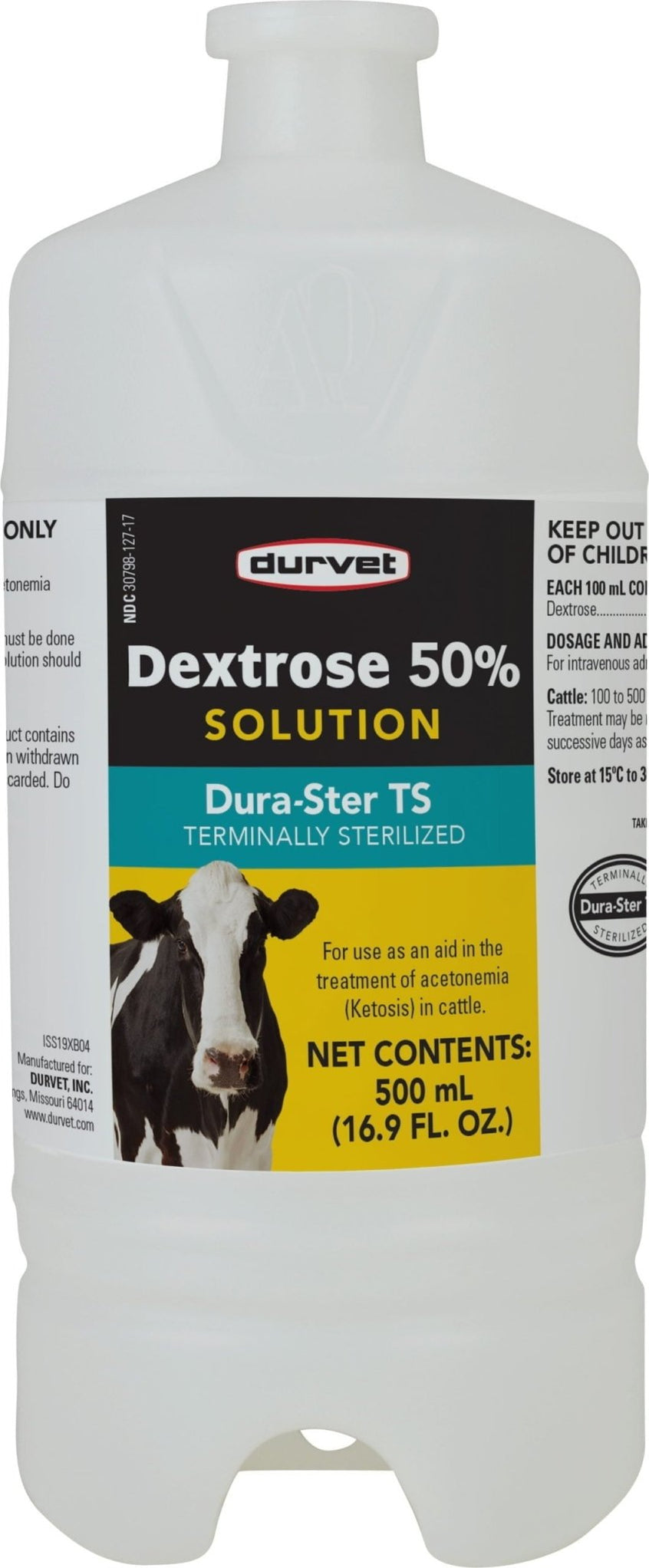Durvet Dextrose 50%, 500 ml For Cattle Ketosis — Lambert Vet Supplies