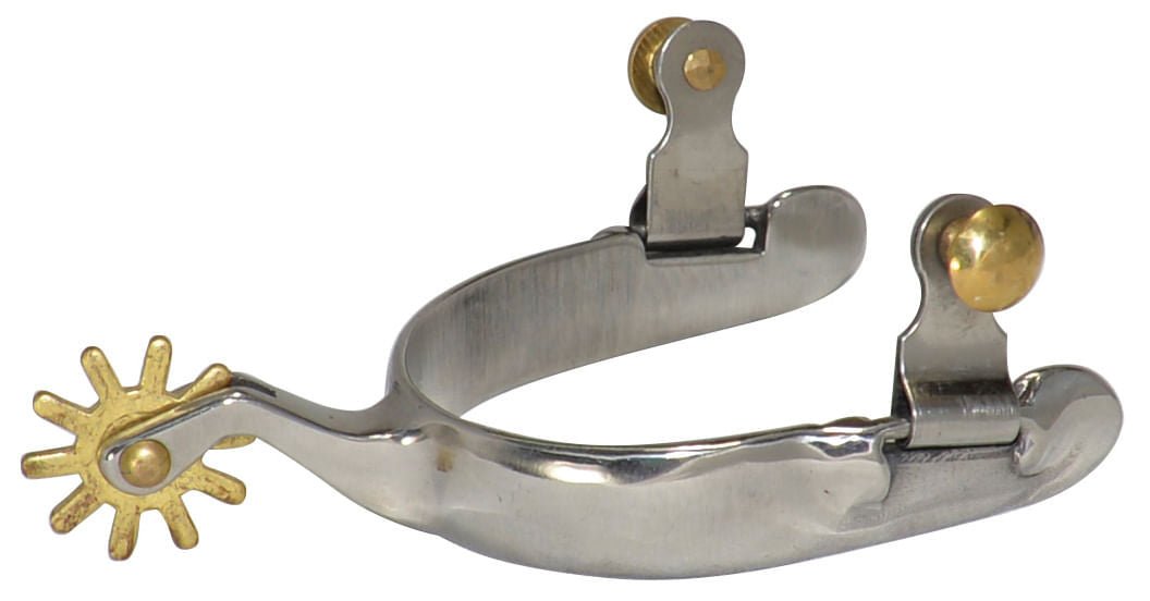 Diamond R Offset Pleasure Men's Spurs by Reinsman — Lambert Vet Supplies