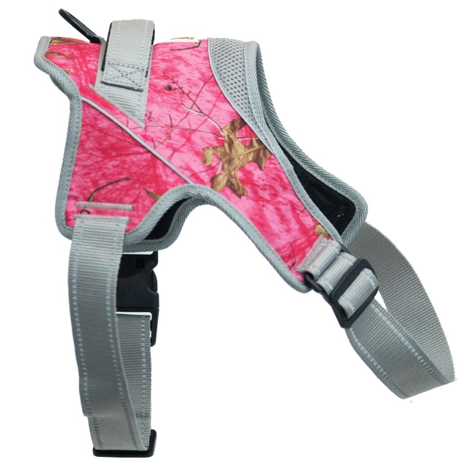 Doggy Tales Patented Realtree Hart Dog Harness, Paradise Pink — Lambert ...